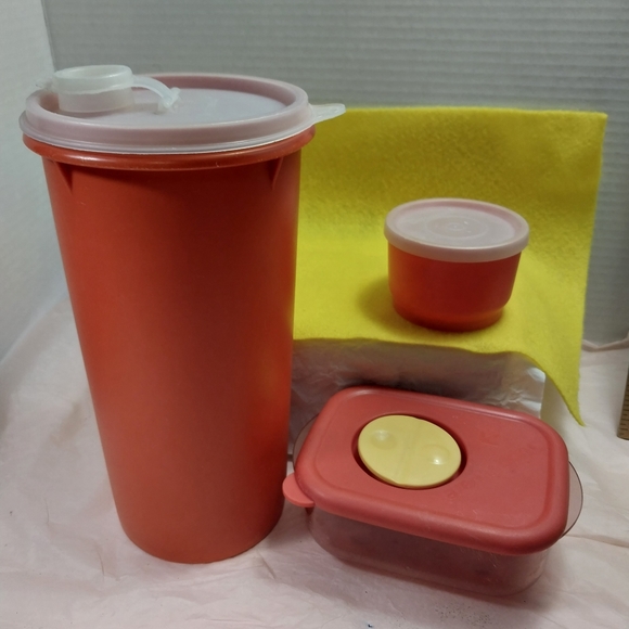 Kitchen | Vintage Orange Tupperware | Poshmark